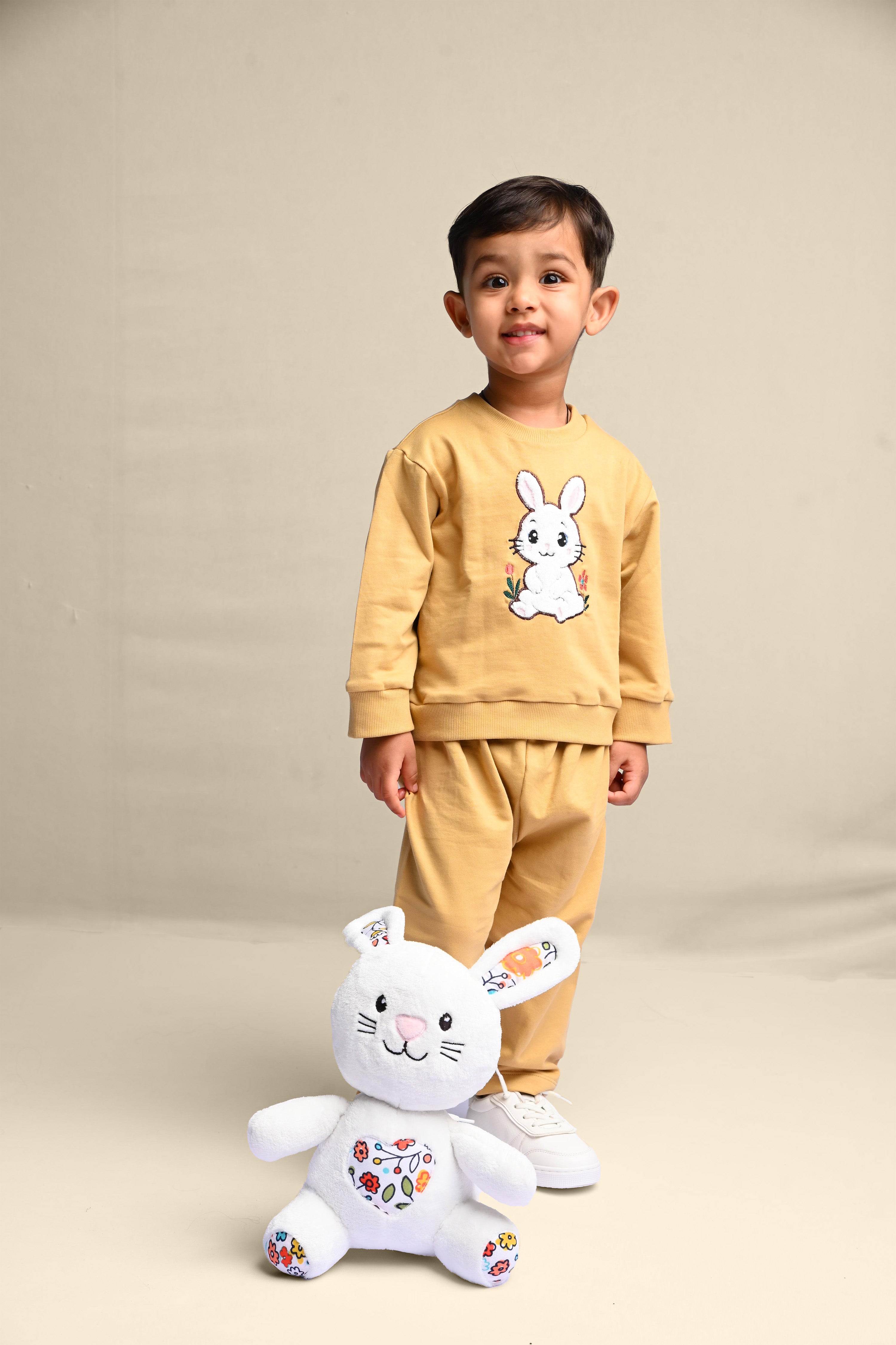 Bunny Hop Rabbit Snuggle Set - Skin (Toy included) – Loomkins